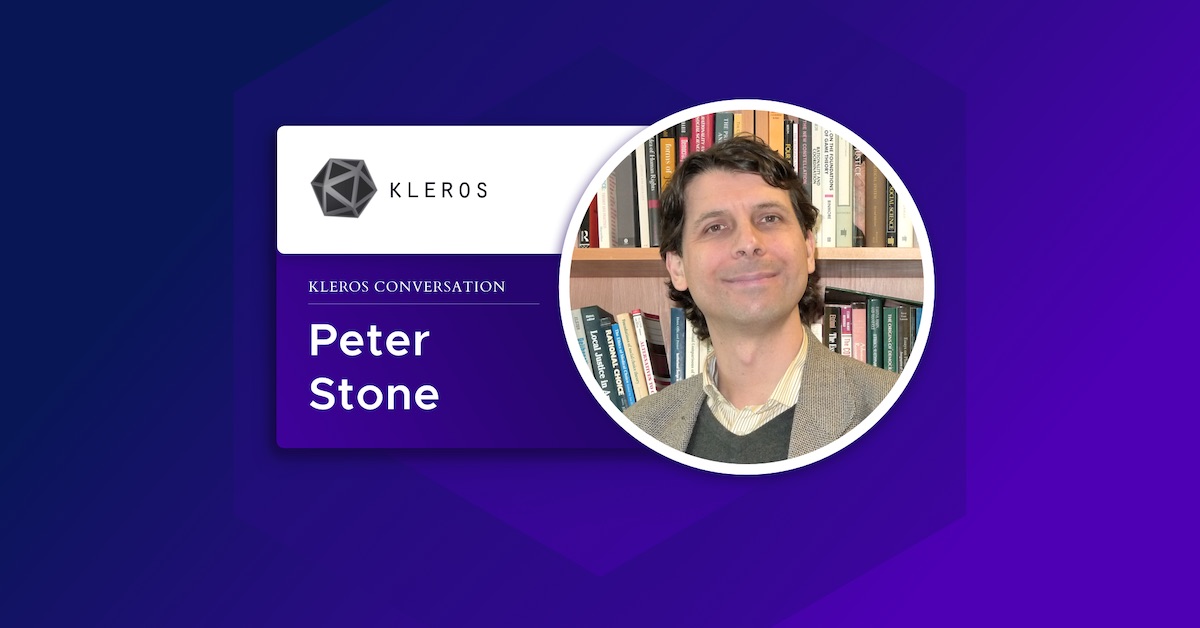 Randomness as a Political Technology - An Interview with Dr Peter Stone