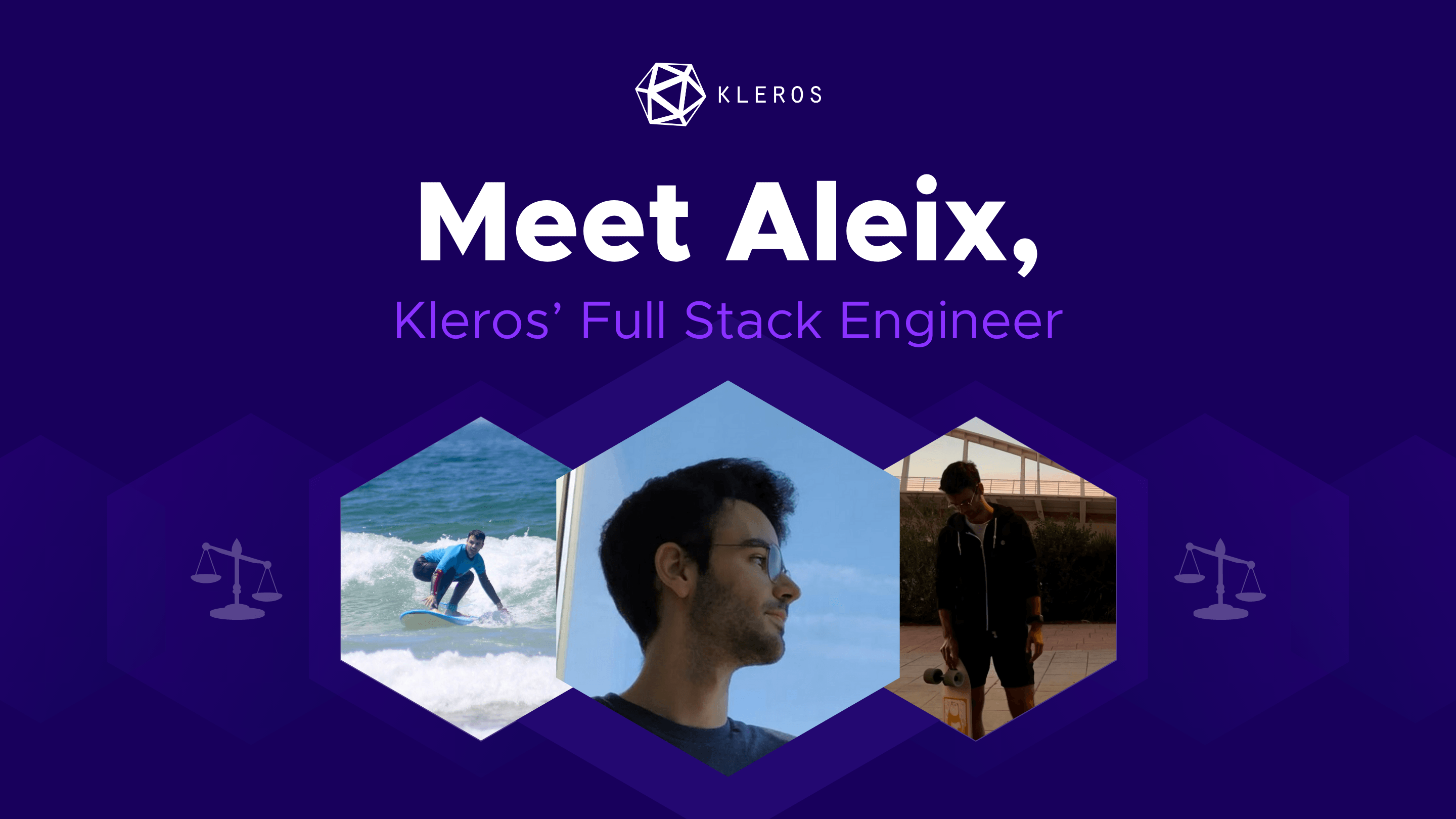 Meet Aleix, Kleros' Full Stack Engineer