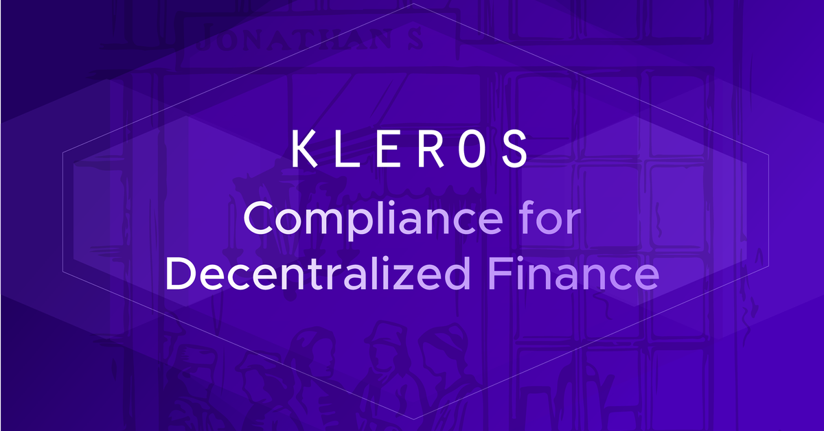 How Kleros can secure the DeFi ecosystem...